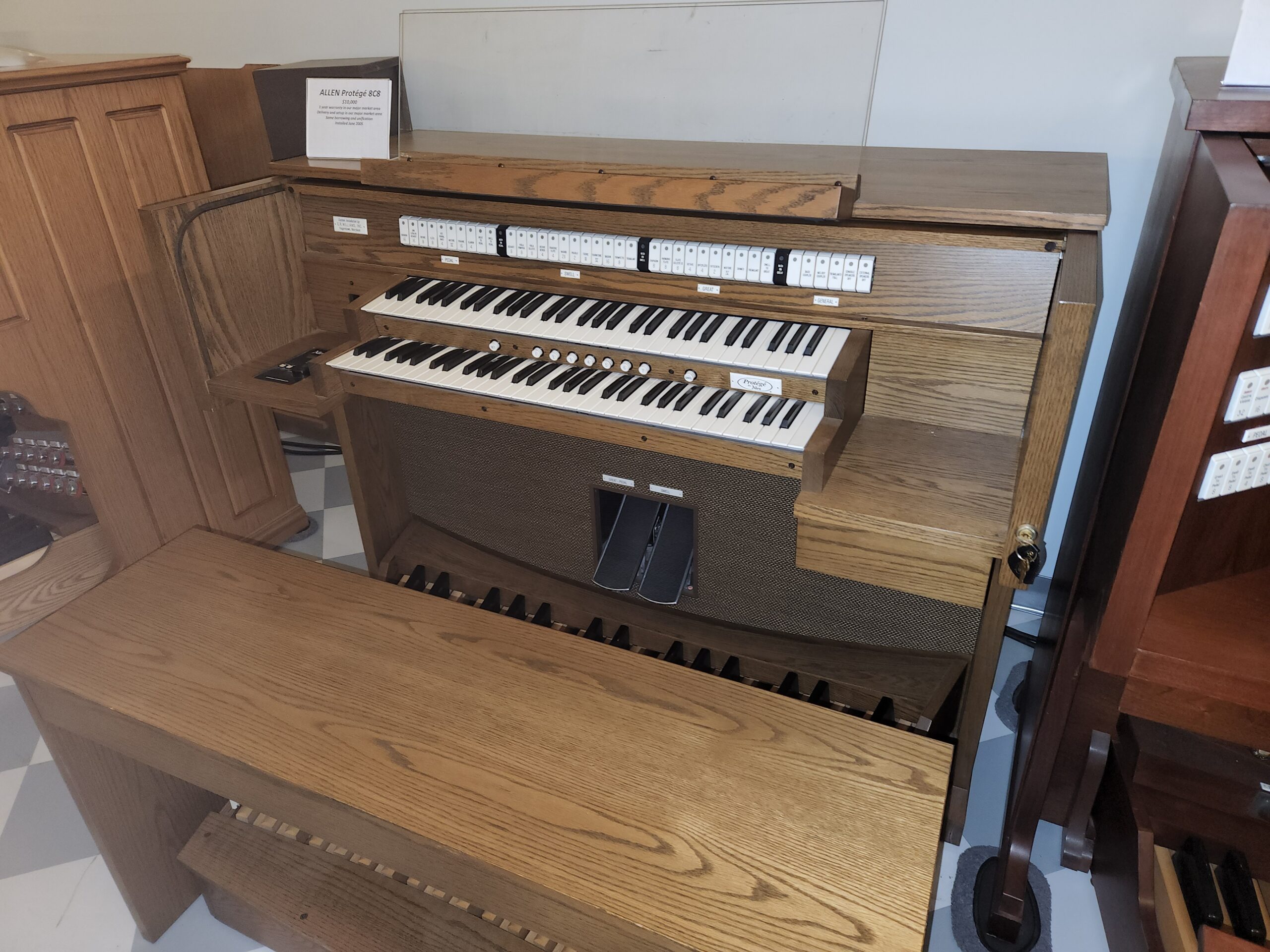 Used Allen Organ – R.A. Daffer Church Organs